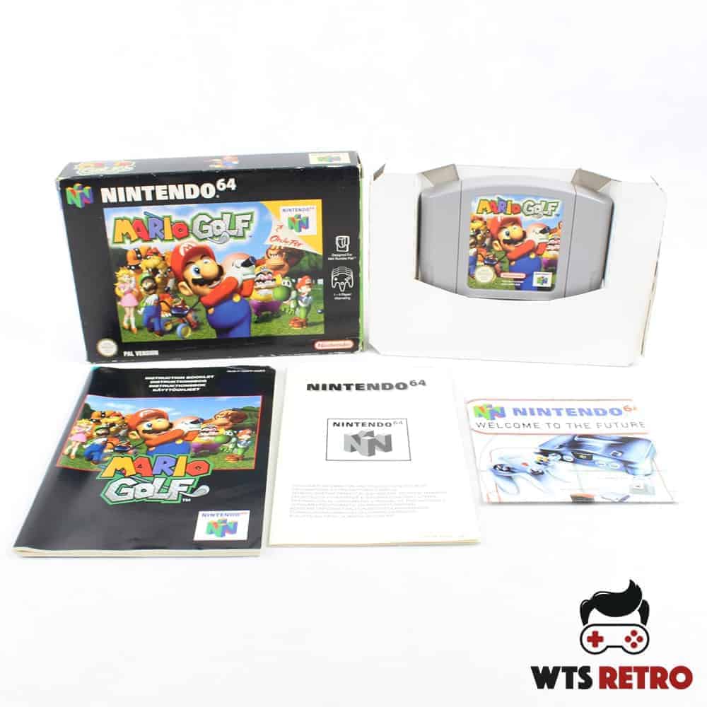 Mario Golf (Nintendo 64, PAL, CIB)