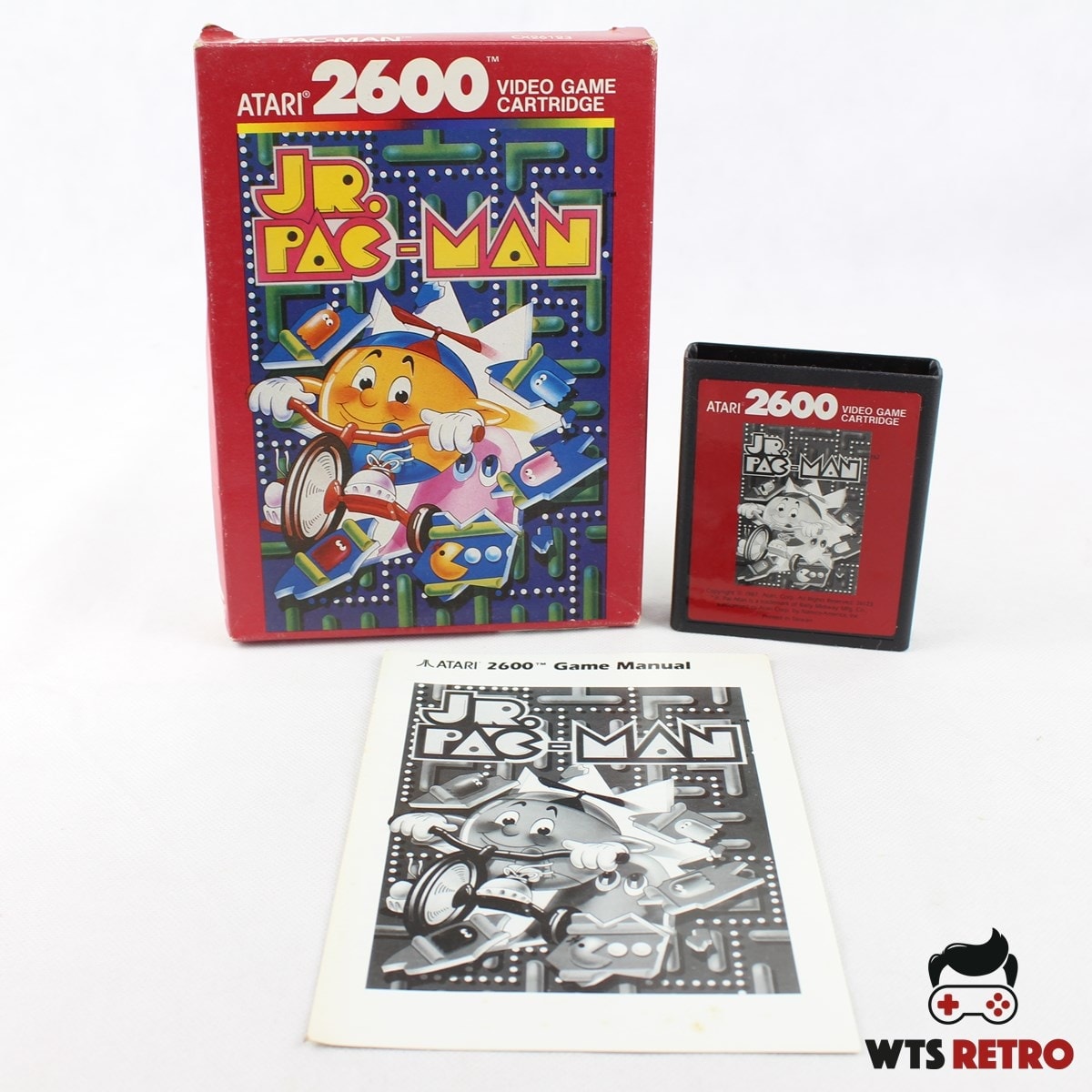 Jr. Pac-Man (Atari 2600 - Boxed)