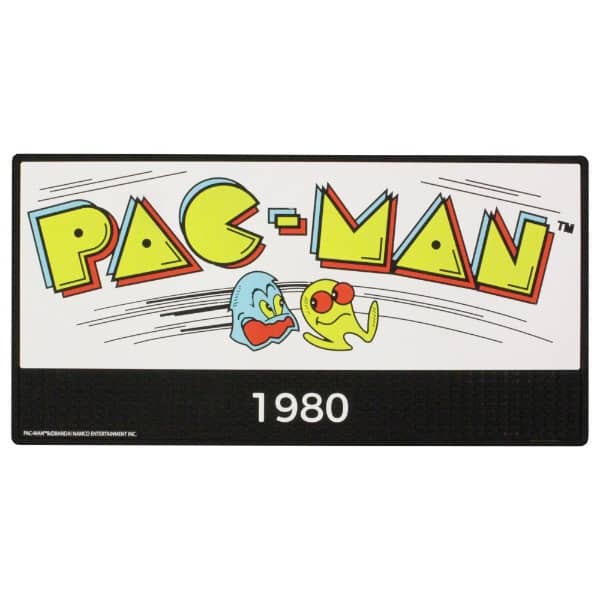 Pac-Man dørmåtte / gulvmåtte - Officiel Bandai Namco produkt.
