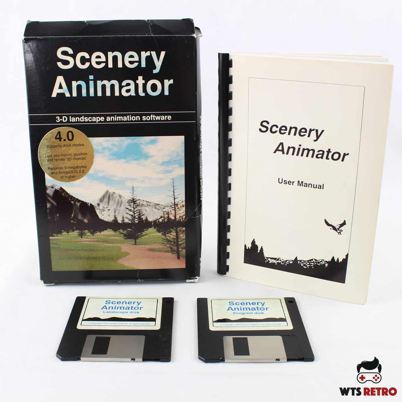Scenery Animator 4.0 (Amiga) Brugt Amiga spil