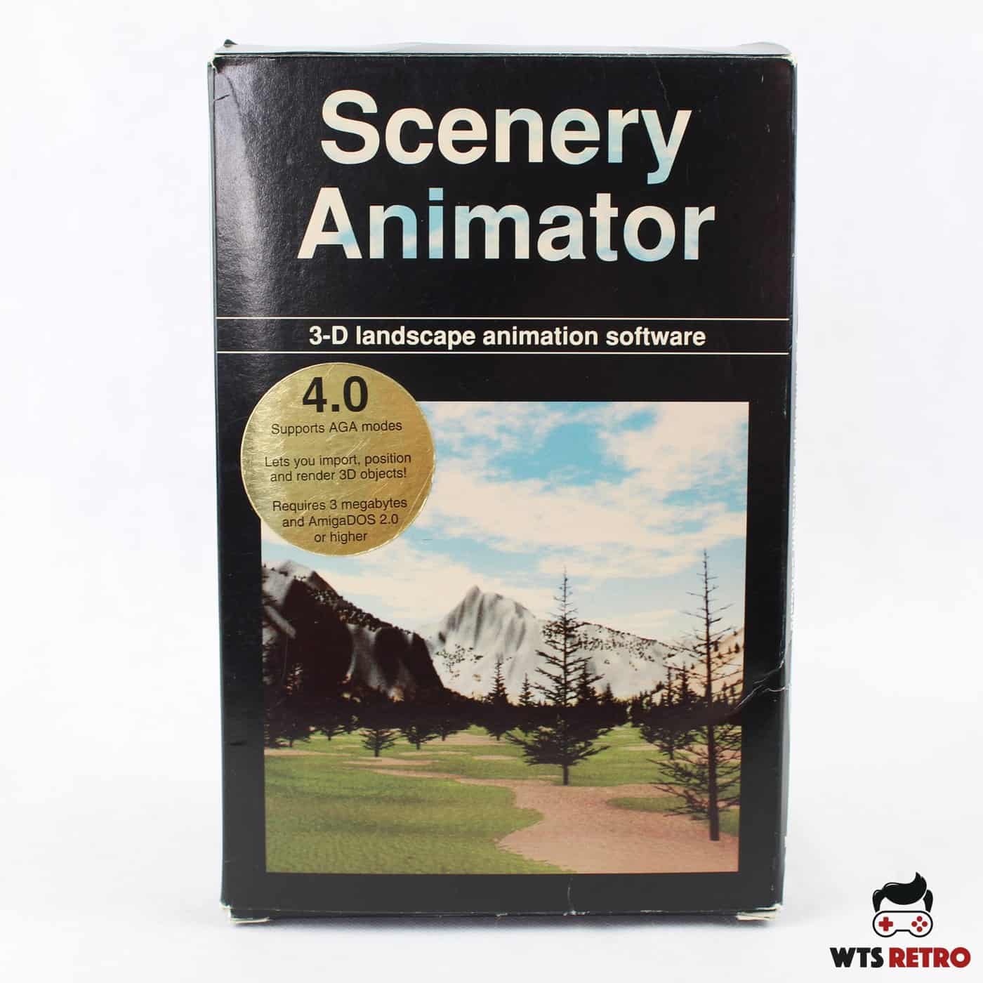 Scenery Animator 4.0 (Amiga) Brugt Amiga spil