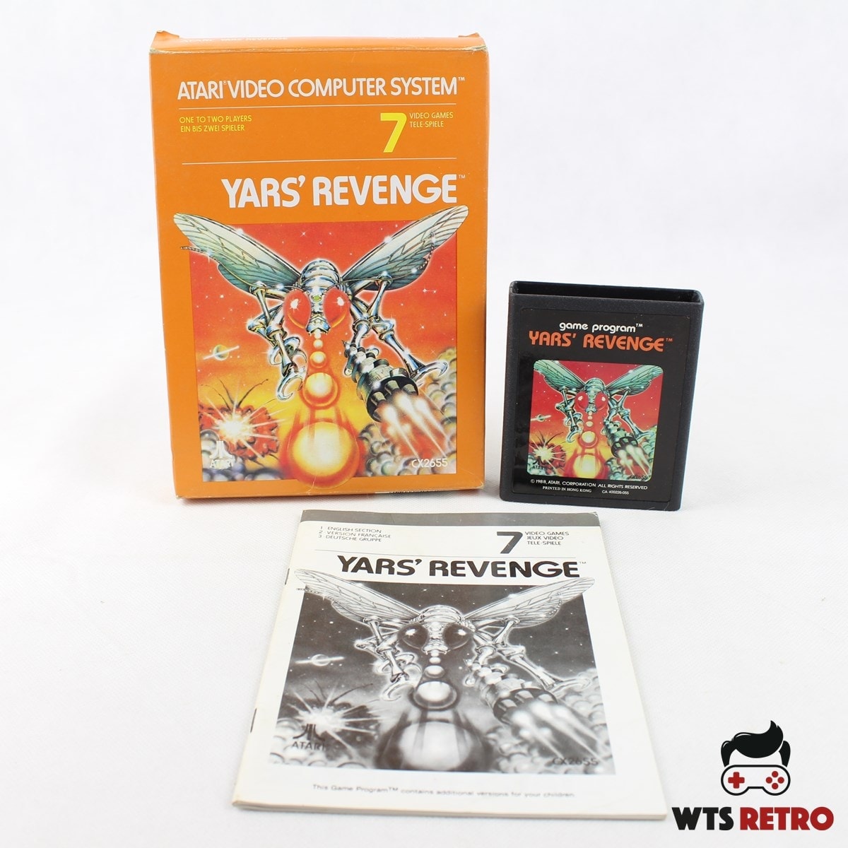 Yars' Revenge (Atari 2600 - Boxed)