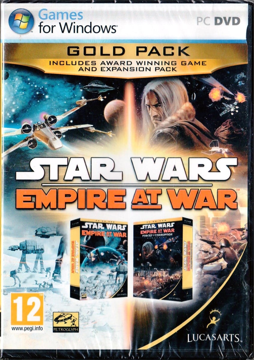 Star Wars: Empire at War - Gold Pack (PC) - WTS Retro - Køb her