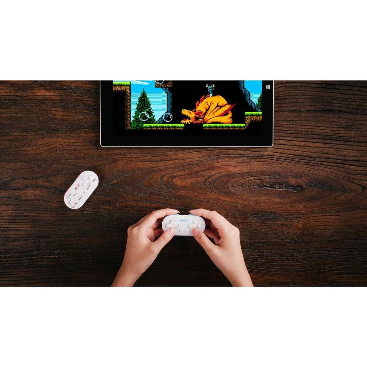 8bitdo FC Zero Mini Gamepad - Verdens mindste Bluetooth Controller