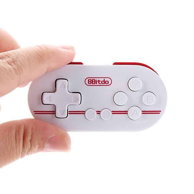 8bitdo FC Zero Mini Gamepad - Verdens mindste Bluetooth Controller