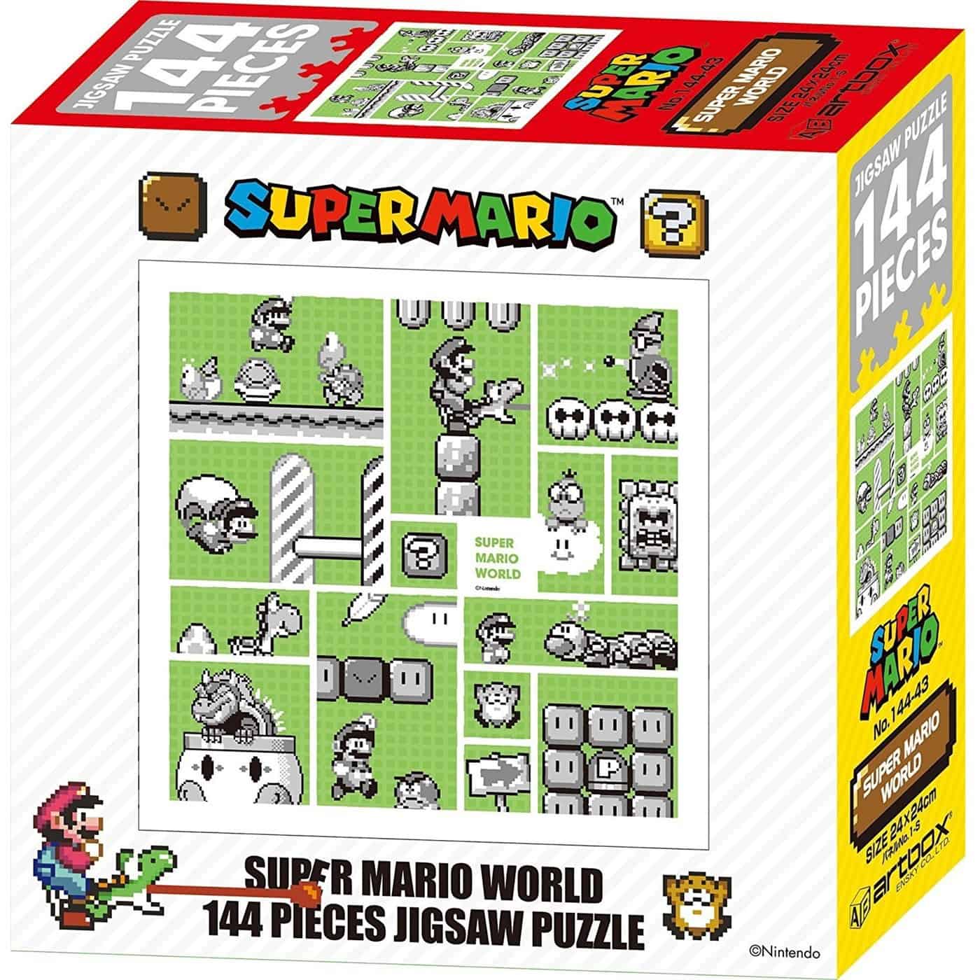 Super Mario World - 30th Anniversary Jigsaw Puzzle - 144 brikker