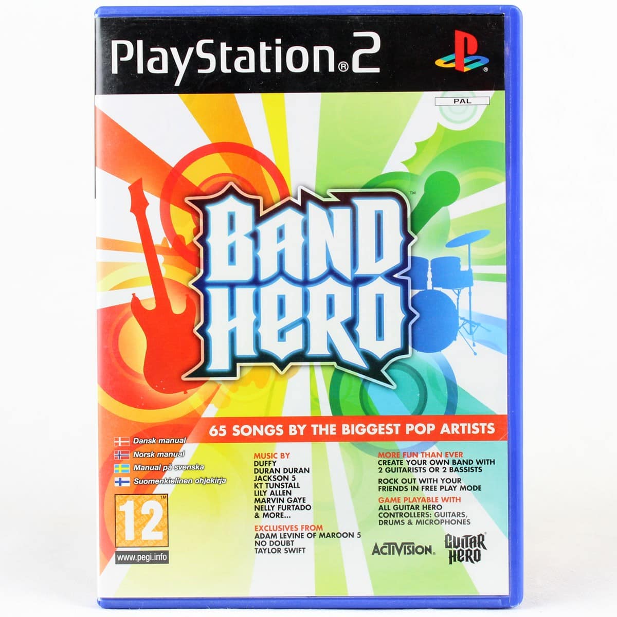 Band Hero (PS2) - Brugt PS2 spil - WTS Retro - Køb her