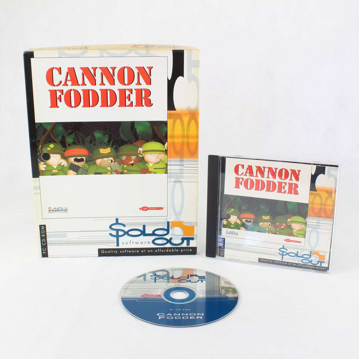 Cannon Fodder (PC Big Box, Sold Out, 1993, Sensible Software)