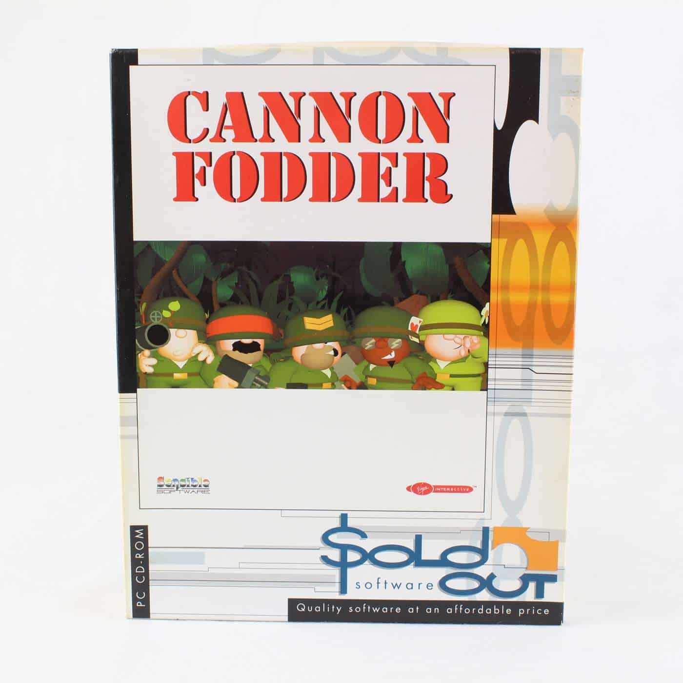 Cannon Fodder (PC Big Box, Sold Out, 1993, Sensible Software)