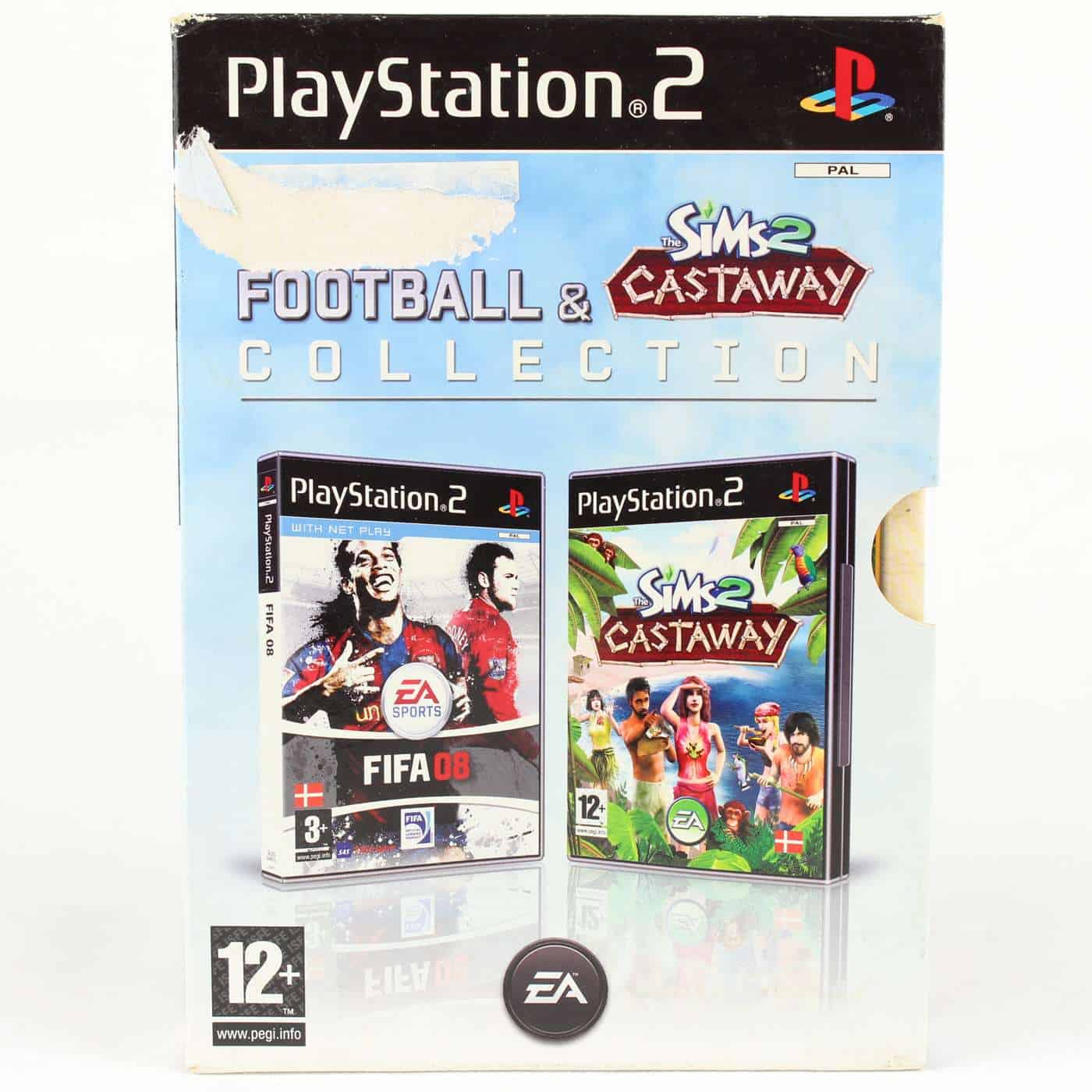 Football & The Sims 2 Castaway Collection (PS2)