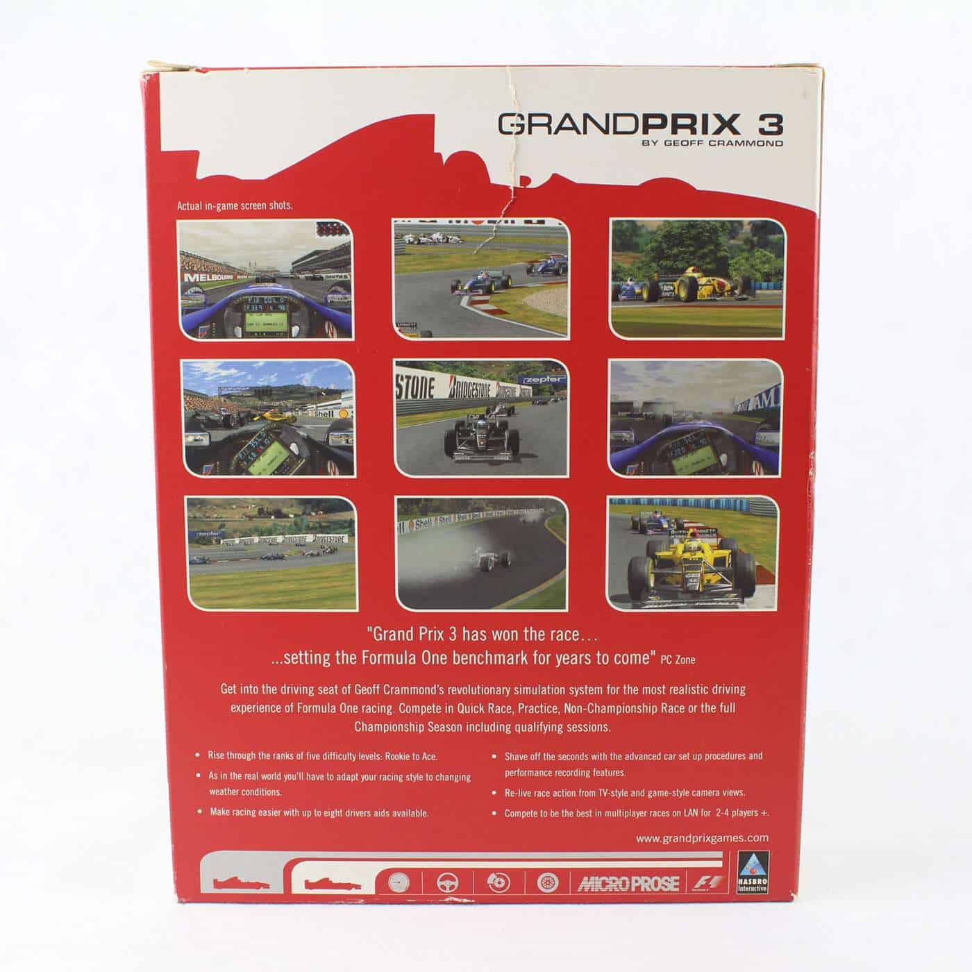 Grand Prix 3 (PC Big Box, 2000, MicroProse)