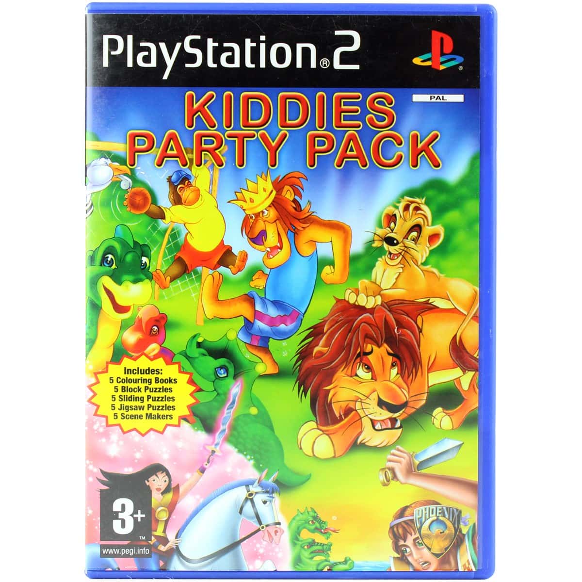 Kiddies Party Pack (PS2) - WTS Retro - Køb spillet her
