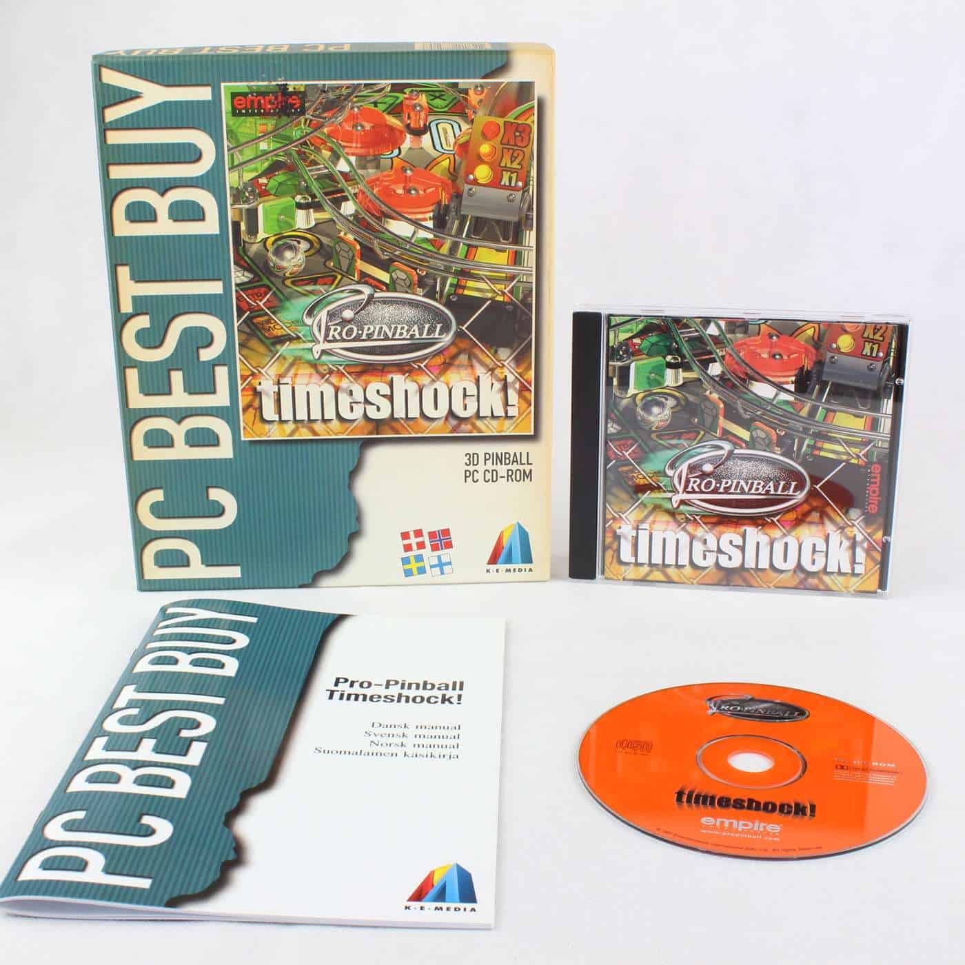 Pro Pinball: Timeshock! (PC Big Box, 1997, Cunning Developments)