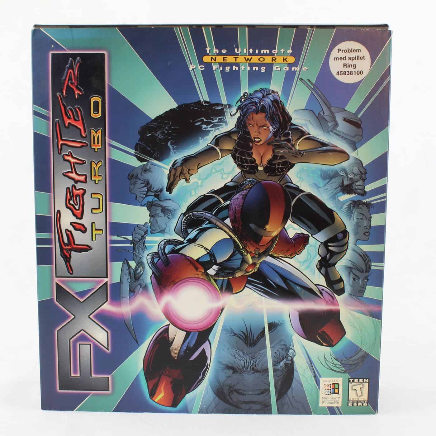 FX Fighter Turbo (PC Big Box, 1996, Argonaut Software)