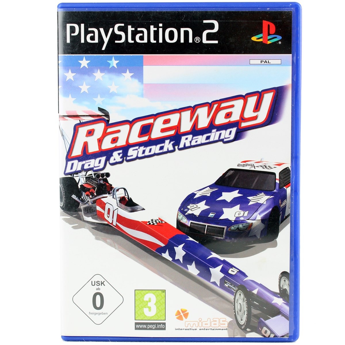 Raceway: Drag & Stock Racing (PS2) - WTS Retro - Køb spillet her