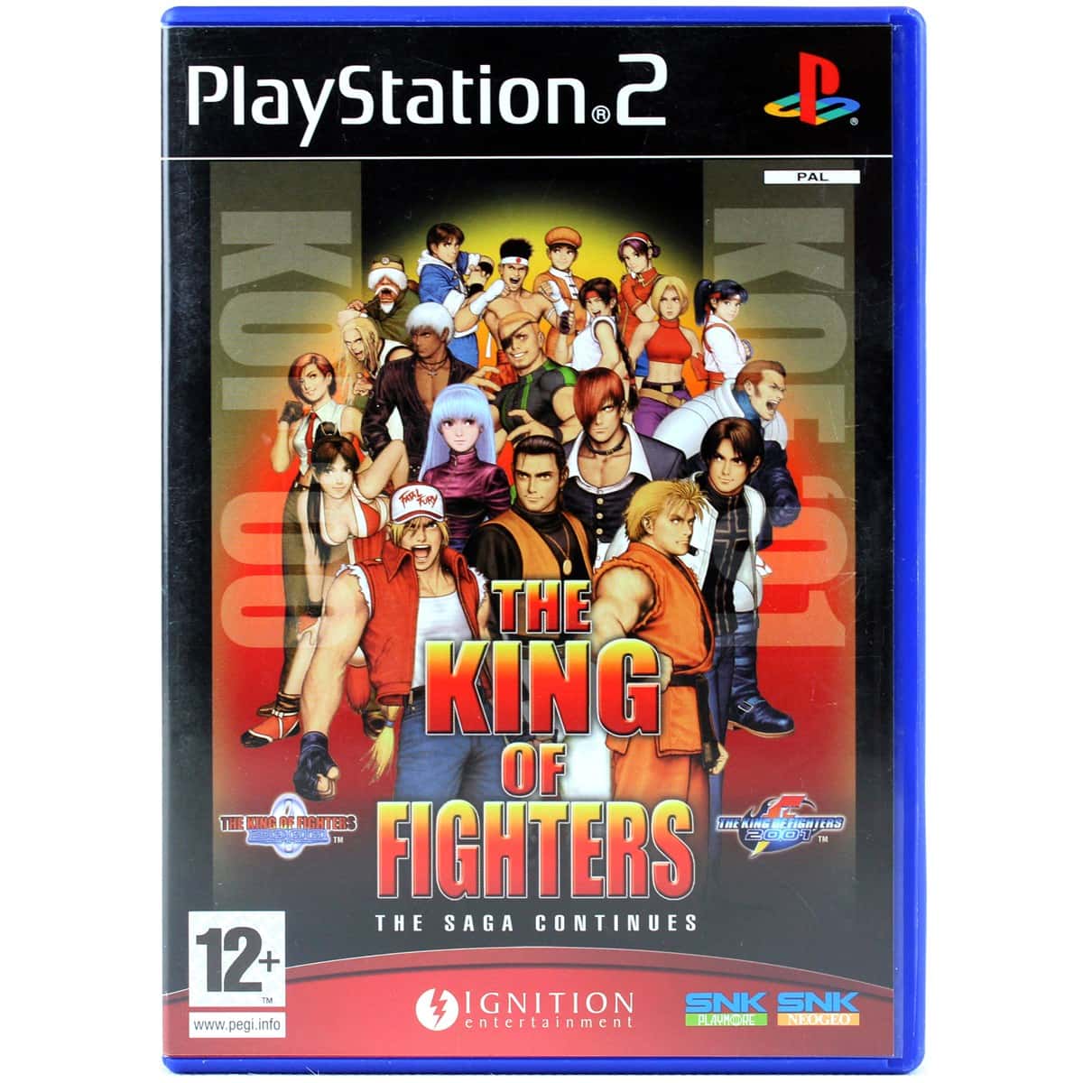 The King of Fighters 2000-2001 (PS2) - WTS Retro - Køb spillet her