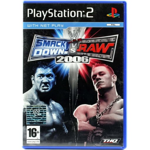 WWE Smackdown vs. Raw 2006 (PS2) - Brugt spil - WTS Retro