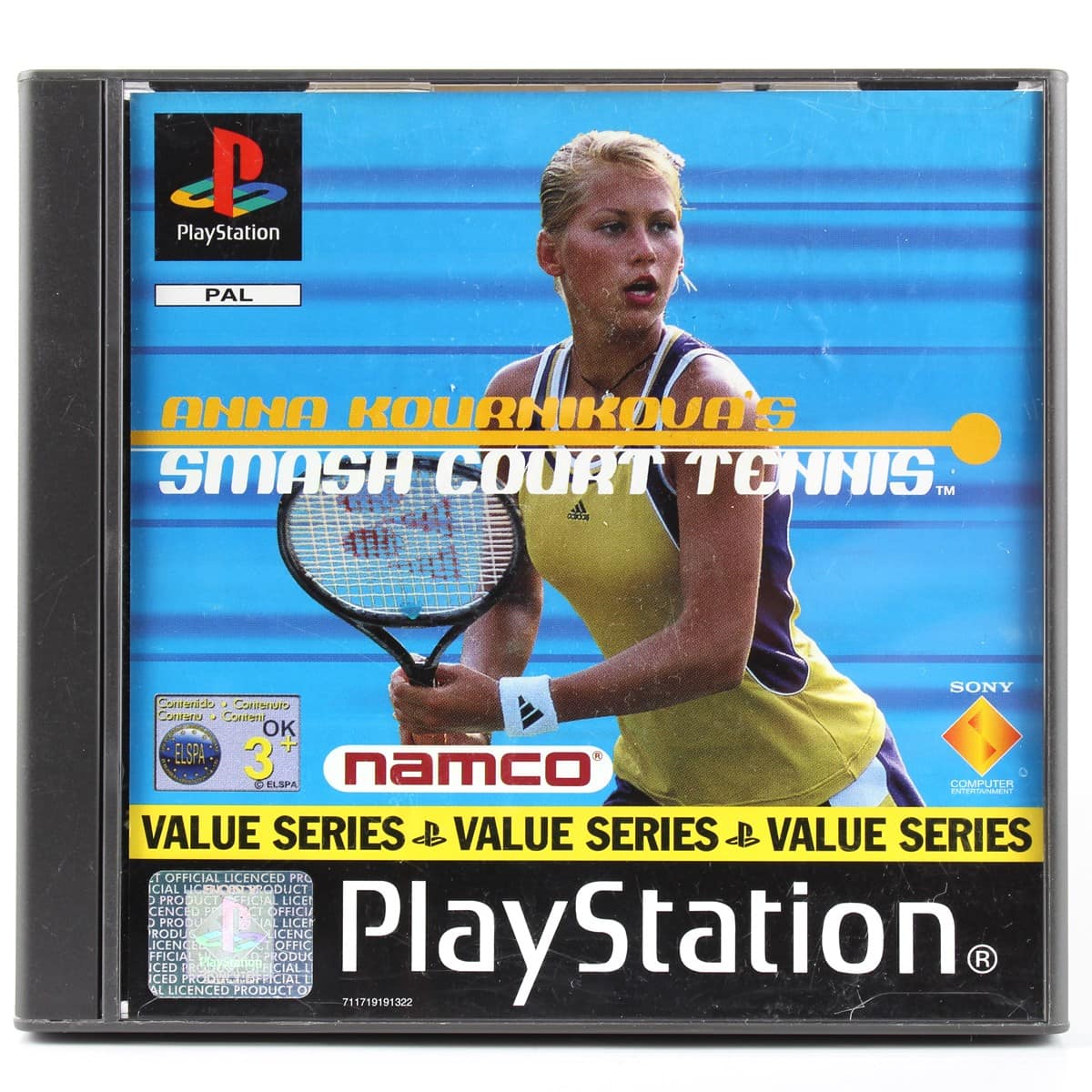 Anna Kournikova's Smash Court Tennis (PS1) - WTS Retro - Køb her