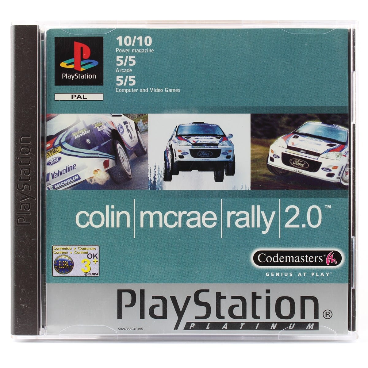 Colin McRae Rally 2.0 (PS1) - WTS Retro - Køb spillet her