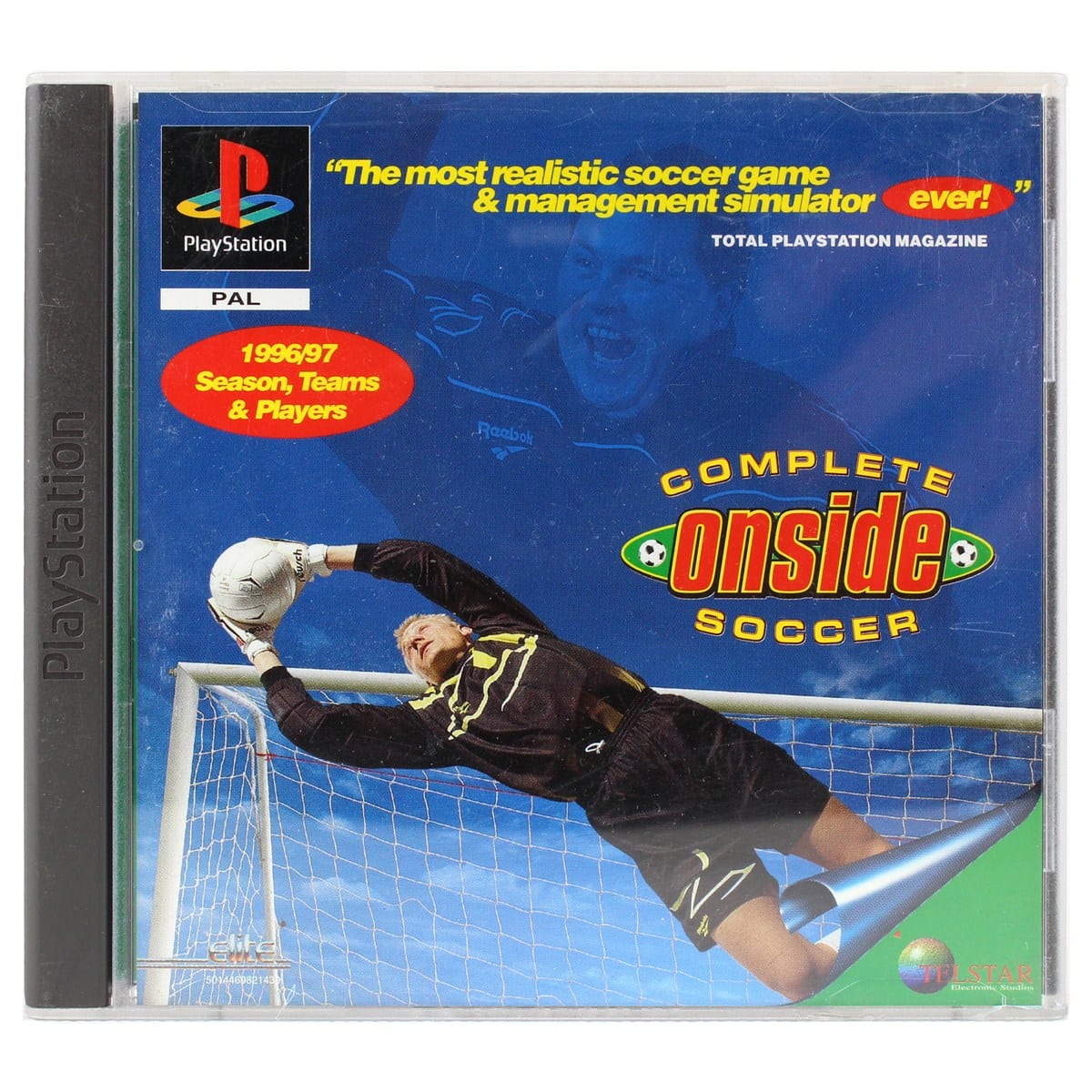 Complete Onside Soccer (PS1) - WTS Retro - Køb spillet her