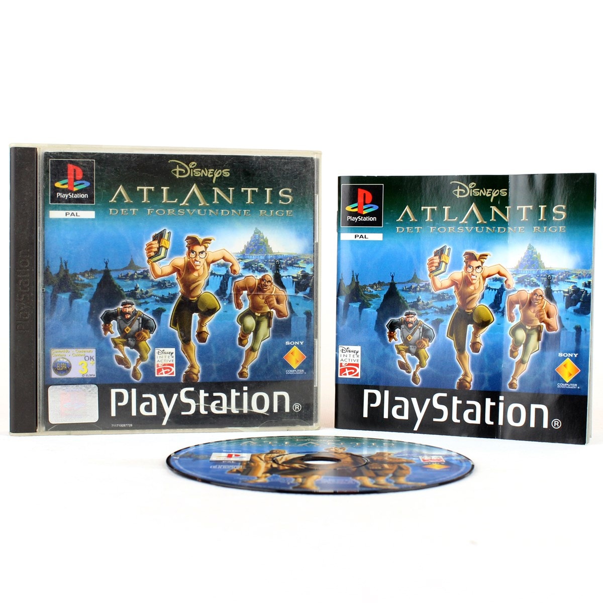 Disney's Atlantis: Det Forsvundne Rige (PS1) - WTS Retro - Køb spillet her