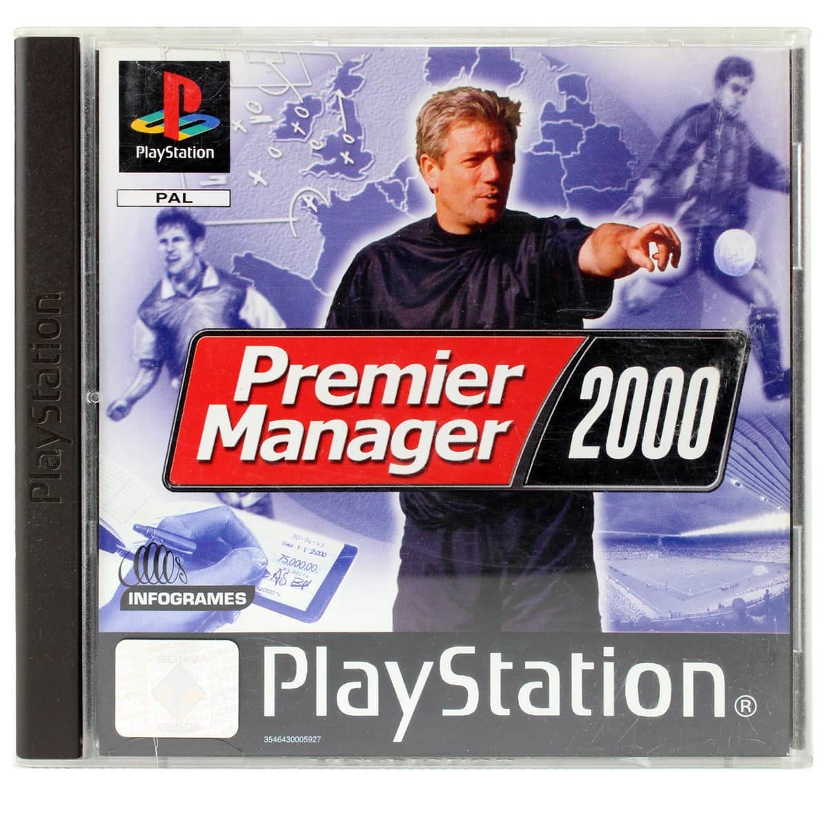 Premier Manager 2000 (PS1) - WTS Retro - Køb spillet her