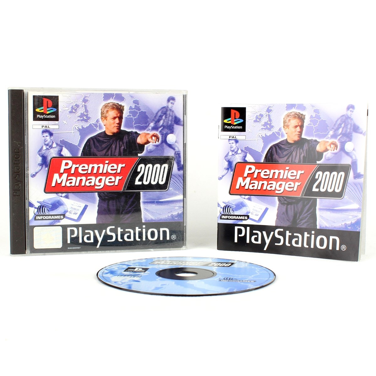 Premier Manager 2000 (PS1) - WTS Retro - Køb spillet her