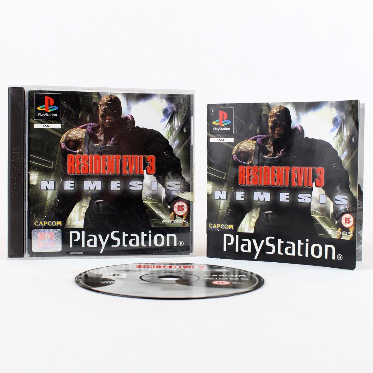 Resident Evil 3: Nemesis (PS1) - WTS Retro - Køb spillet her