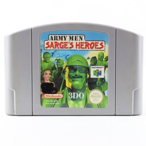 Army Men: Sarge's Heroes (Nintendo 64) - Brugt N64 spil - WTS Retro