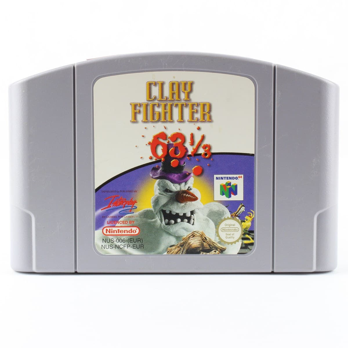 Clay Fighter 63 1/3 (Nintendo 64) - Brugt N64 spil - WTS Retro - Køb her