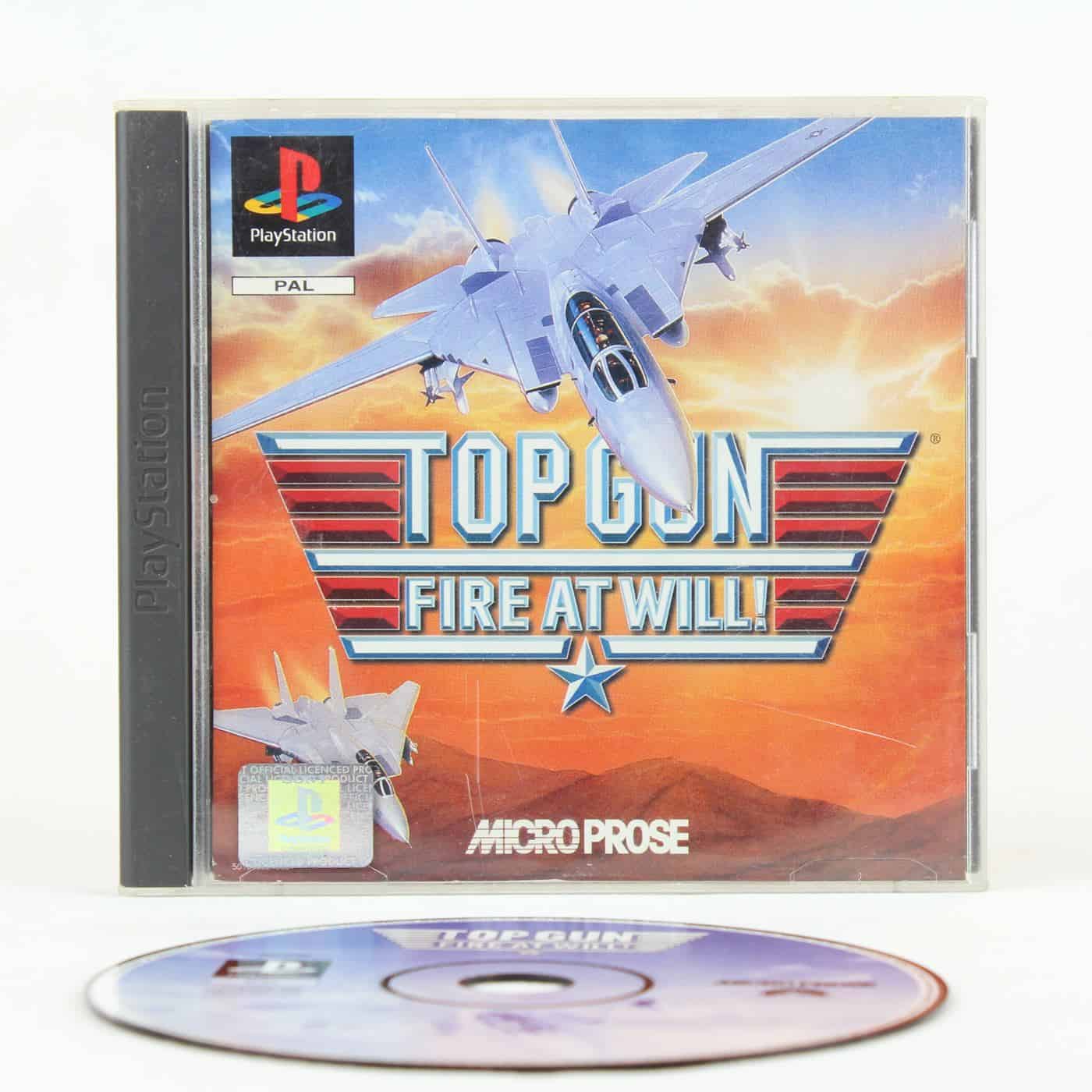 Top Gun: Fire at Will! (Playstation 1) - Brugt PS1 spil