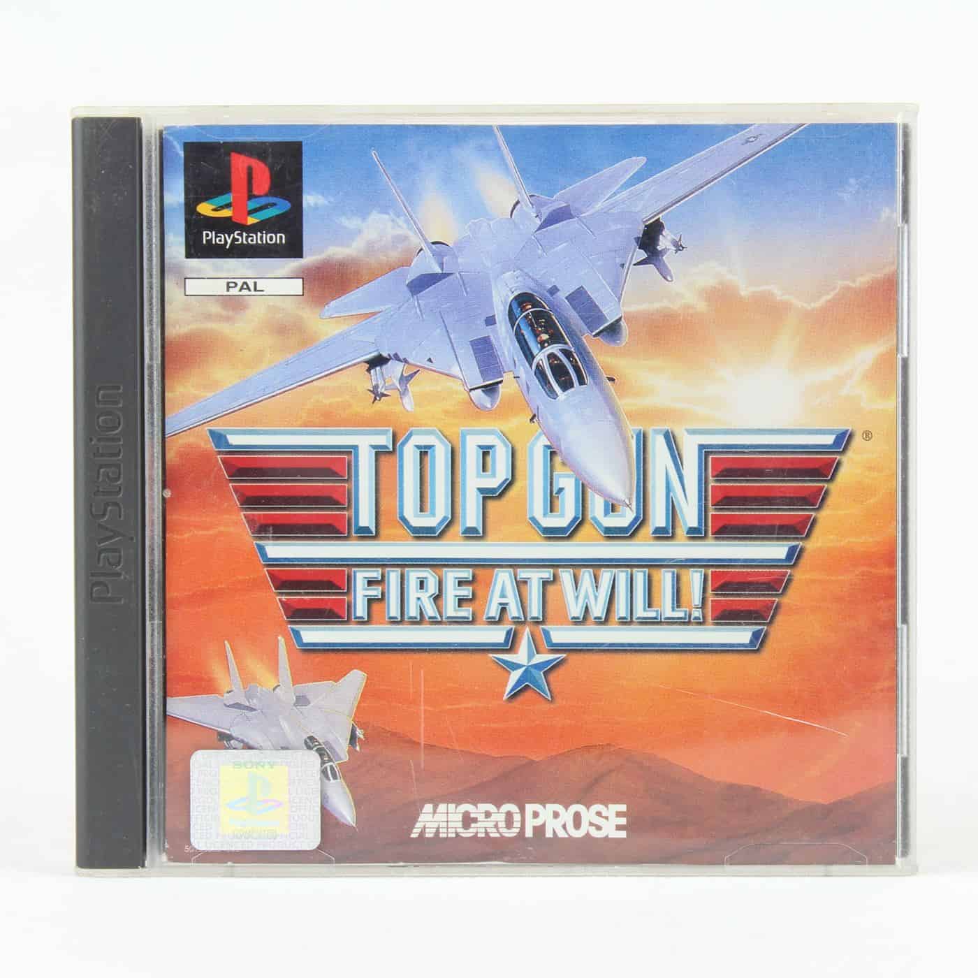 Top Gun: Fire at Will! (Playstation 1) - Brugt PS1 spil