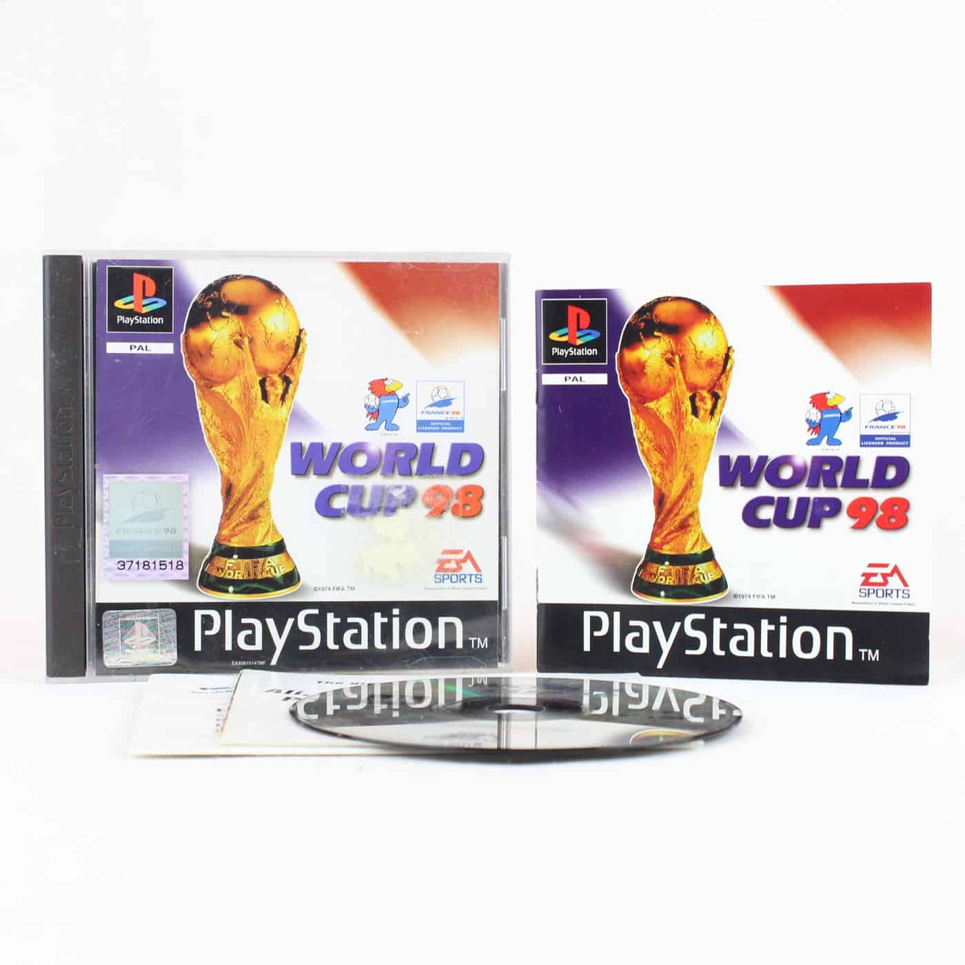 World Cup 98 (PS1) - WTS Retro - Køb spillet her
