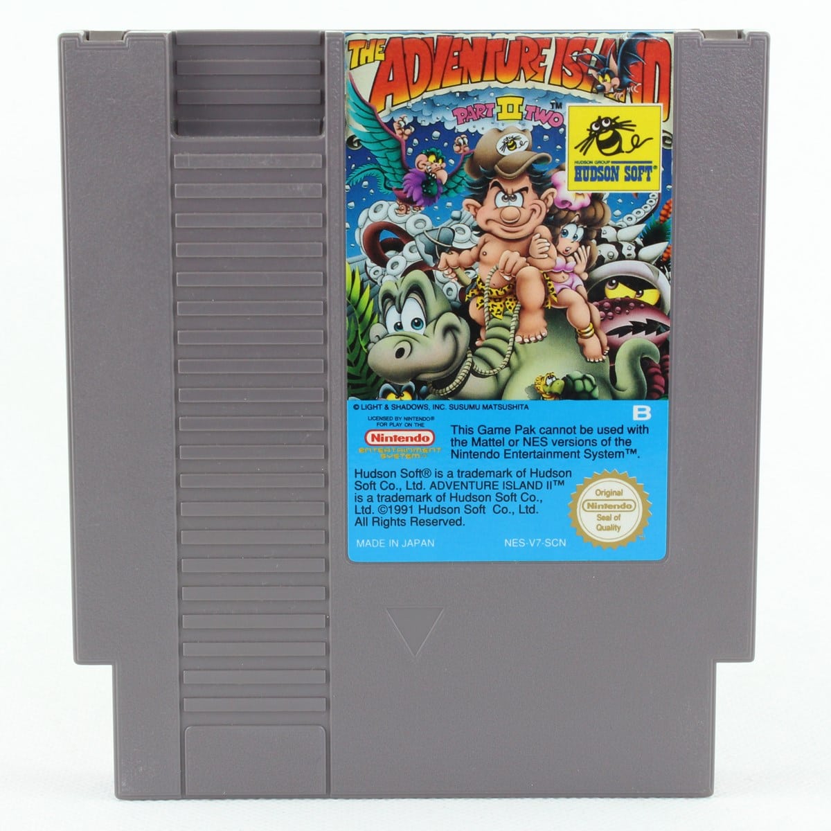 Adventure Island II (Nintendo NES, PAL-B, SCN) - WTS Retro - Køb her