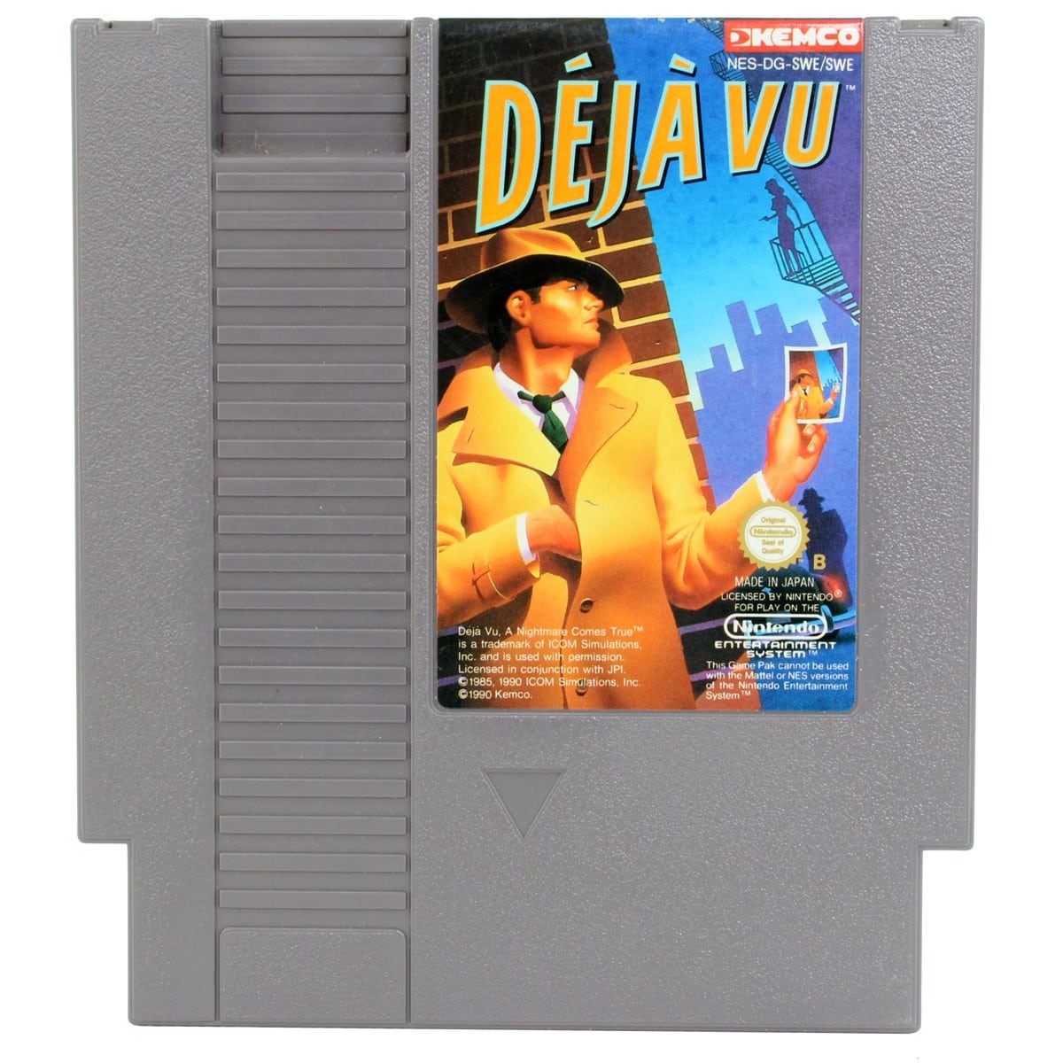 Deja Vu (Nintendo NES, PAL-B, SCN) - WTS Retro - Køb spillet her