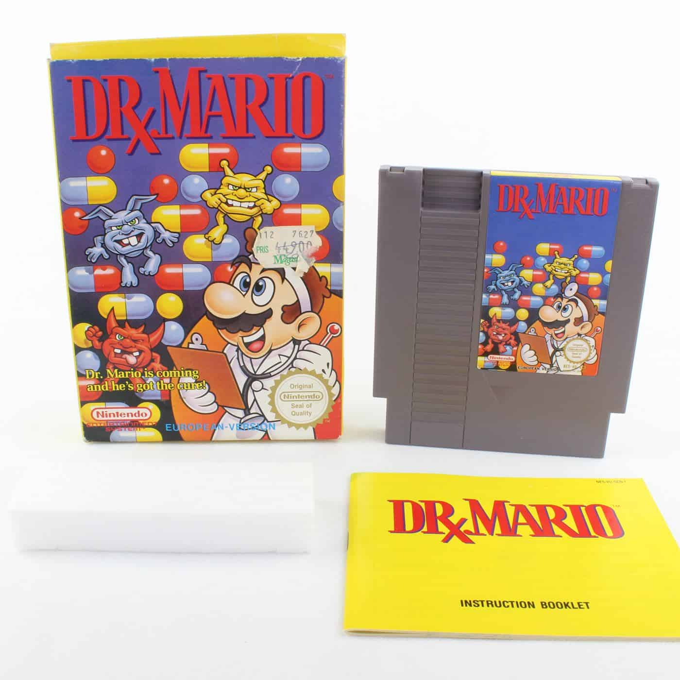 Dr. Mario (Nintendo NES, CIB, PAL-B, SCN) - WTS Retro - Køb spillet her