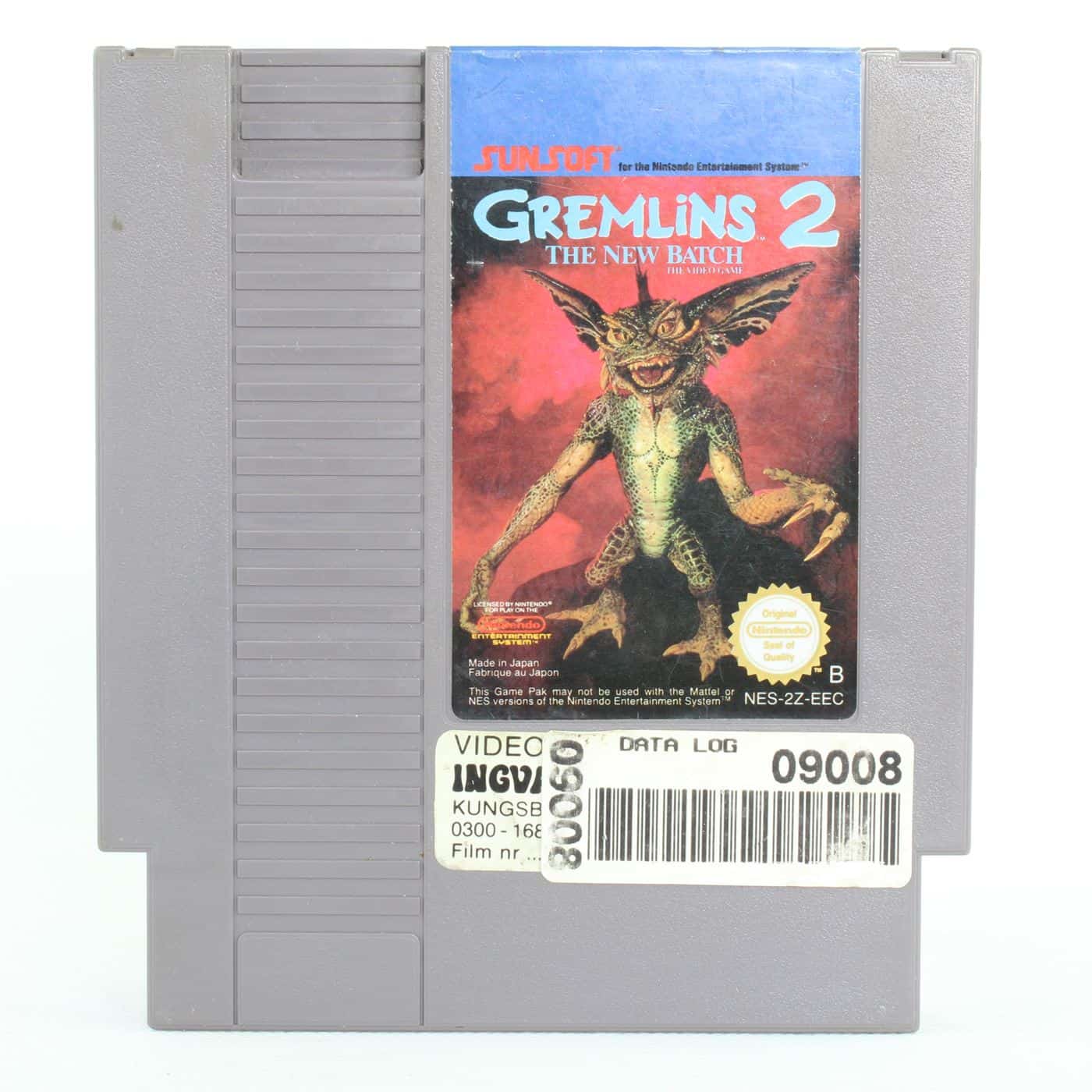 Gremlins 2: The New Batch (Nintendo NES, PAL-B, SCN, Yapon Rental)