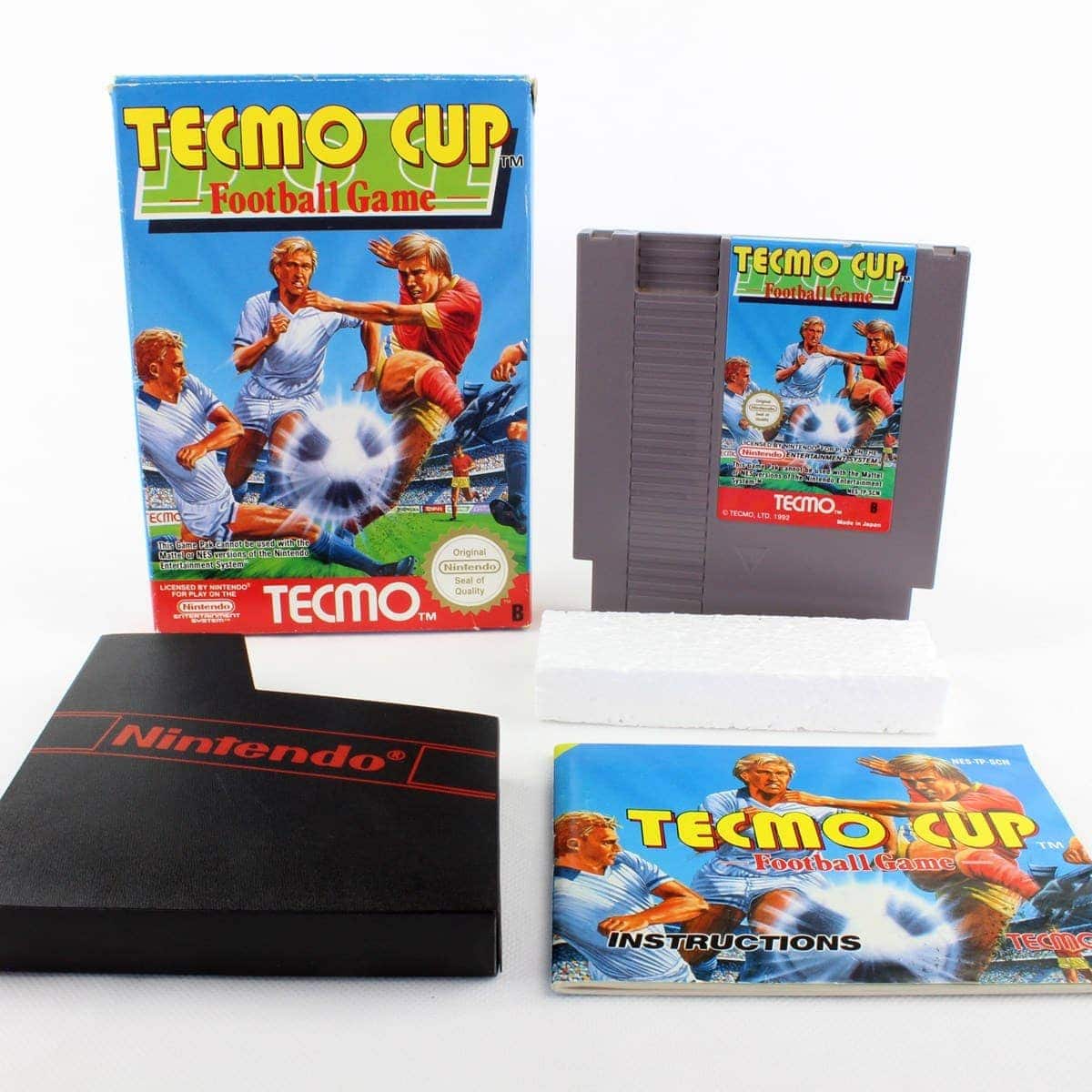 Tecmo Cup Football Game (NES, CIB, PAL-B, SCN) - Brugte Nintendo spil
