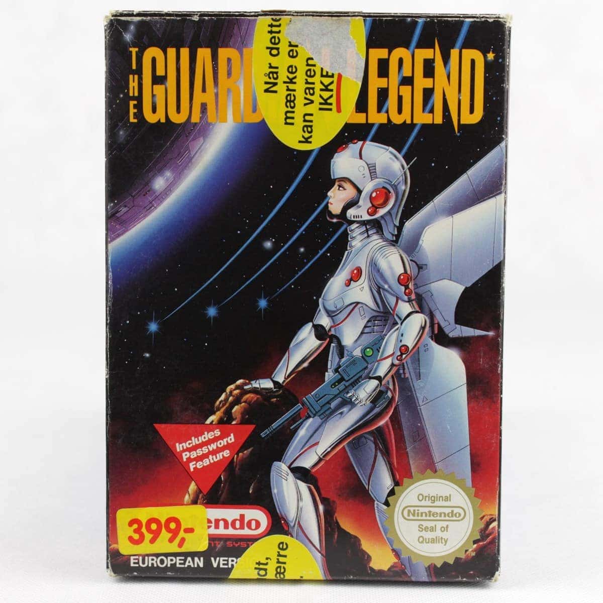 The Guardian Legend (NES, CIB, PAL-B, SCN) - Brugte Nintendo spil