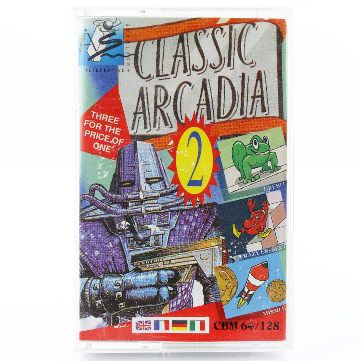 Classic Arcadia 2 (C64, Cassette) - WTS Retro - Køb her