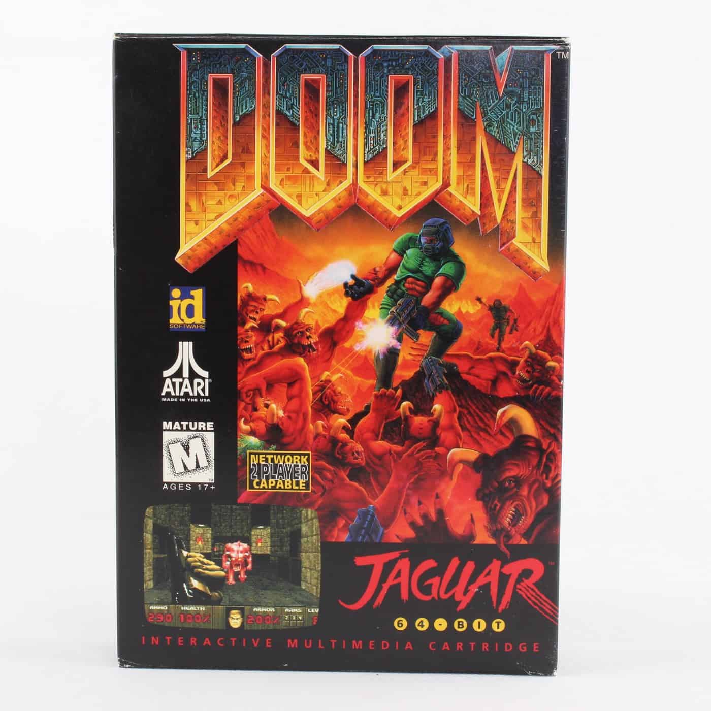 DOOM (Atari Jaguar, Boxed) - Brugt Atari Jaguar spil