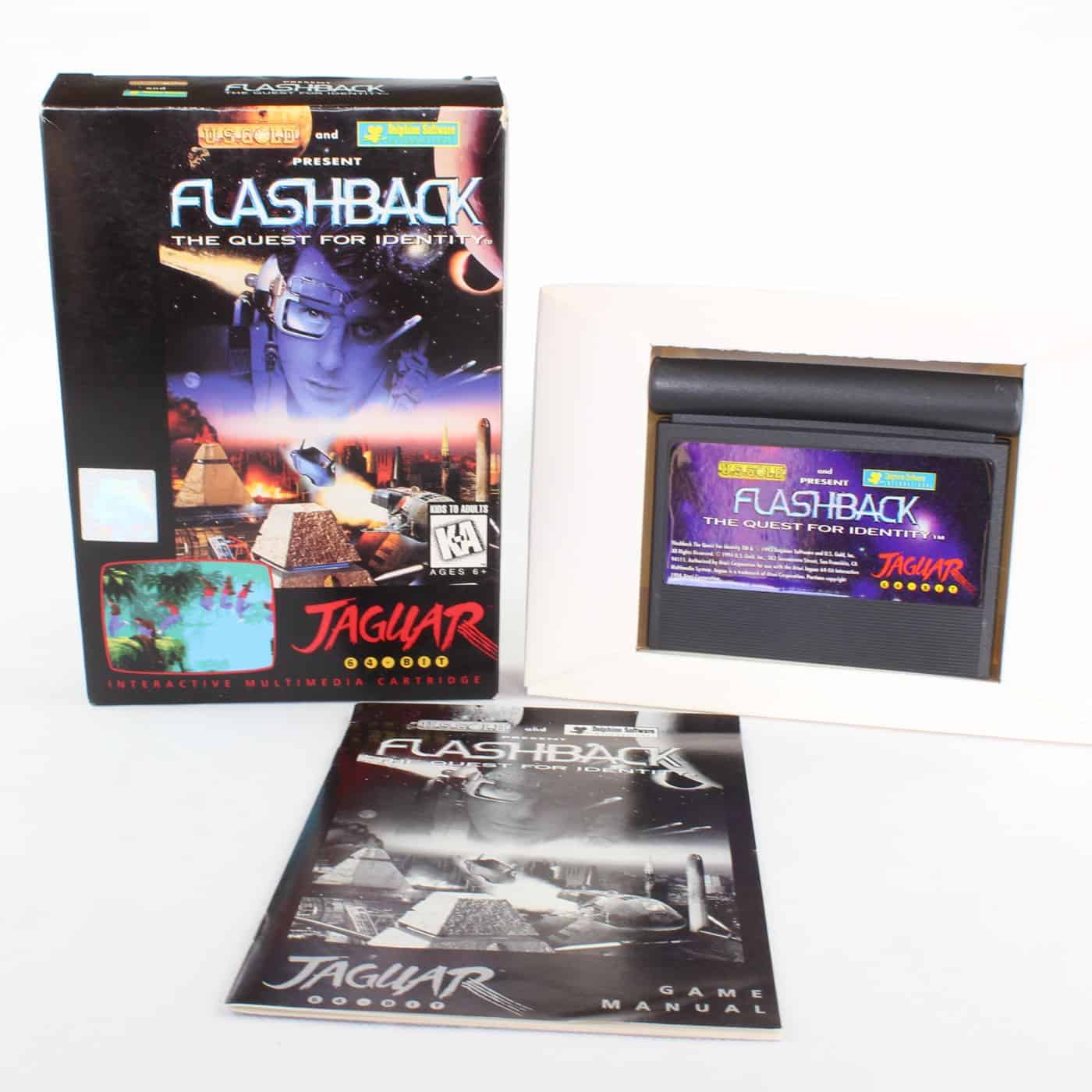 Flashback: The Quest for Identity (Atari Jaguar, Boxed)