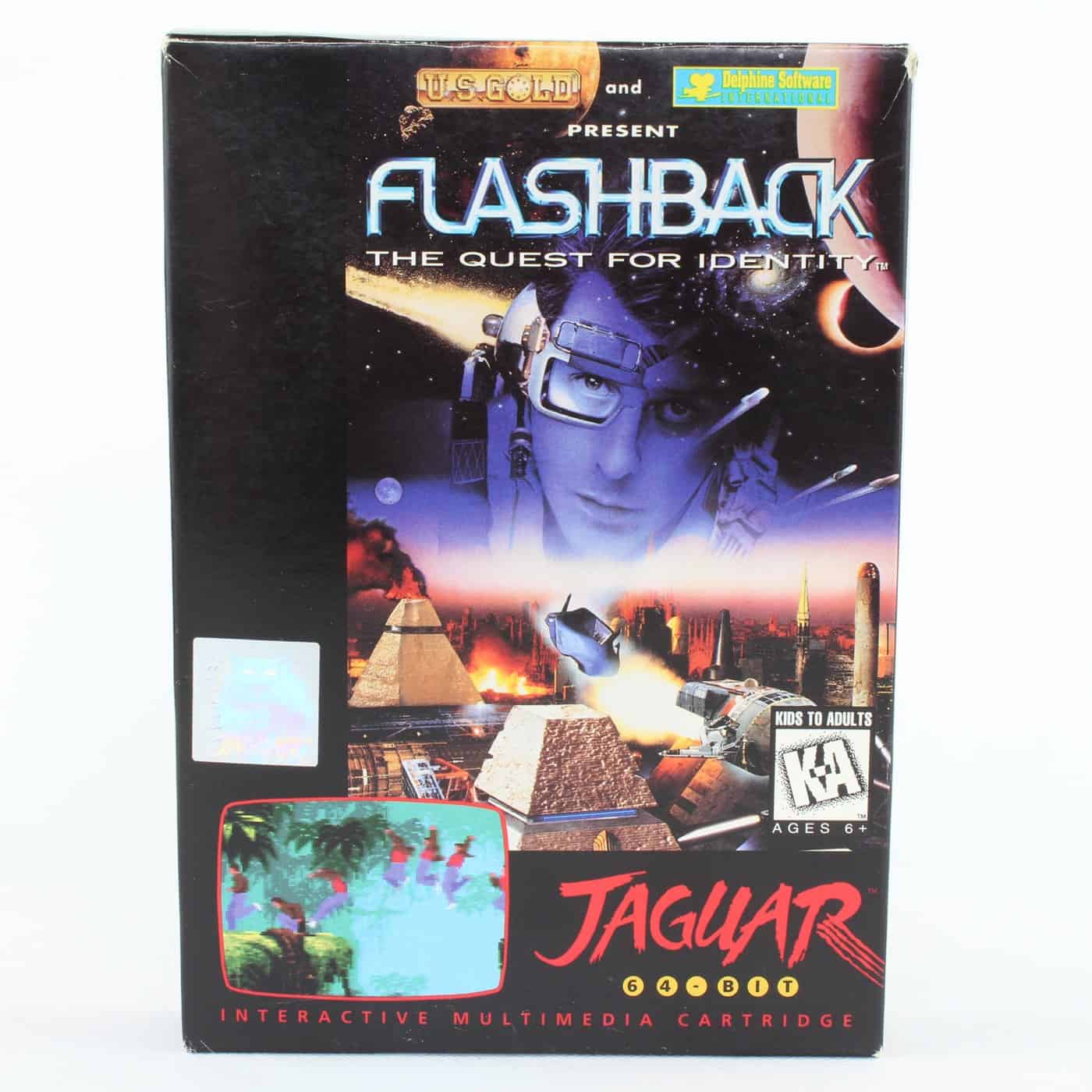 Flashback: The Quest for Identity (Atari Jaguar, Boxed)