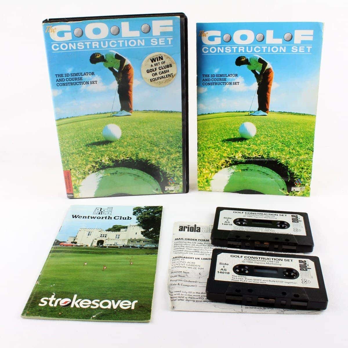 The Golf Construction Set til Commodore 64/128 - WTS Retro