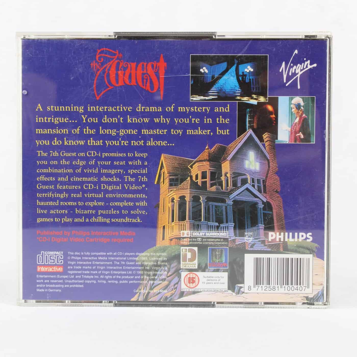 The 7th Guest (Philips CD-i) - WTS Retro - Køb her