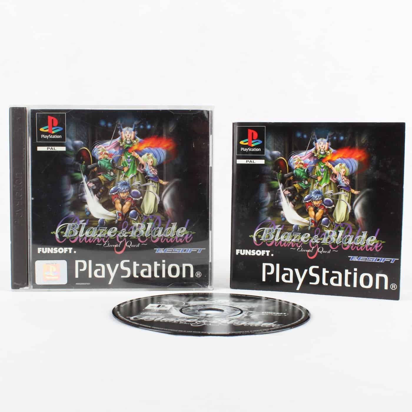 Blaze & Blade: Eternal Quest (Playstation 1) - Brugt PS1 spil