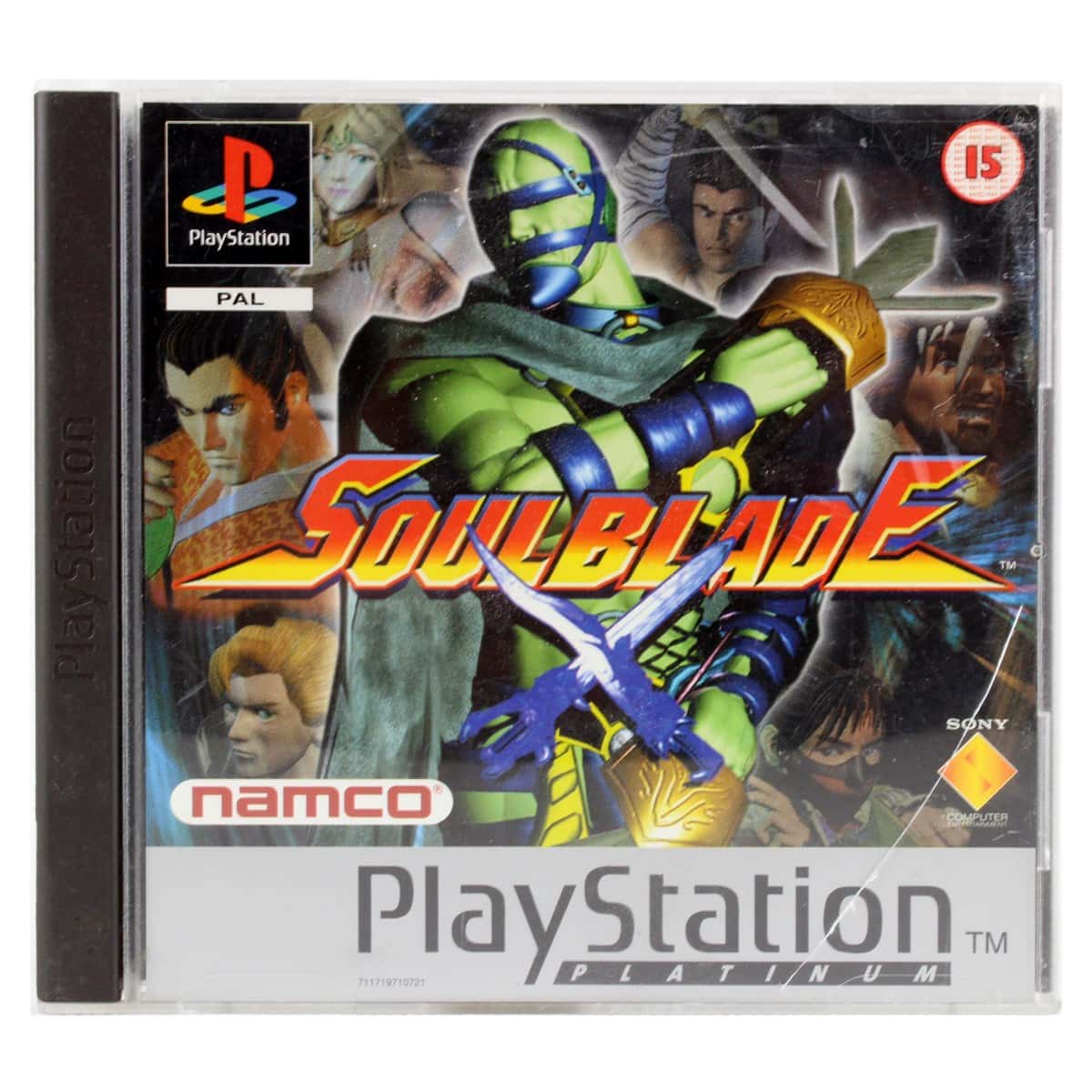 Soul Blade (PS1) - WTS Retro - Køb spillet her
