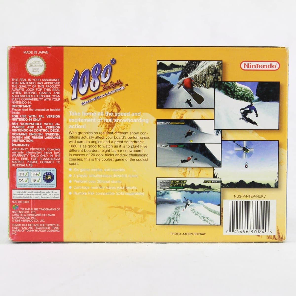 1080° Snowboarding (Nintendo 64 - Boxed) - WTS Retro