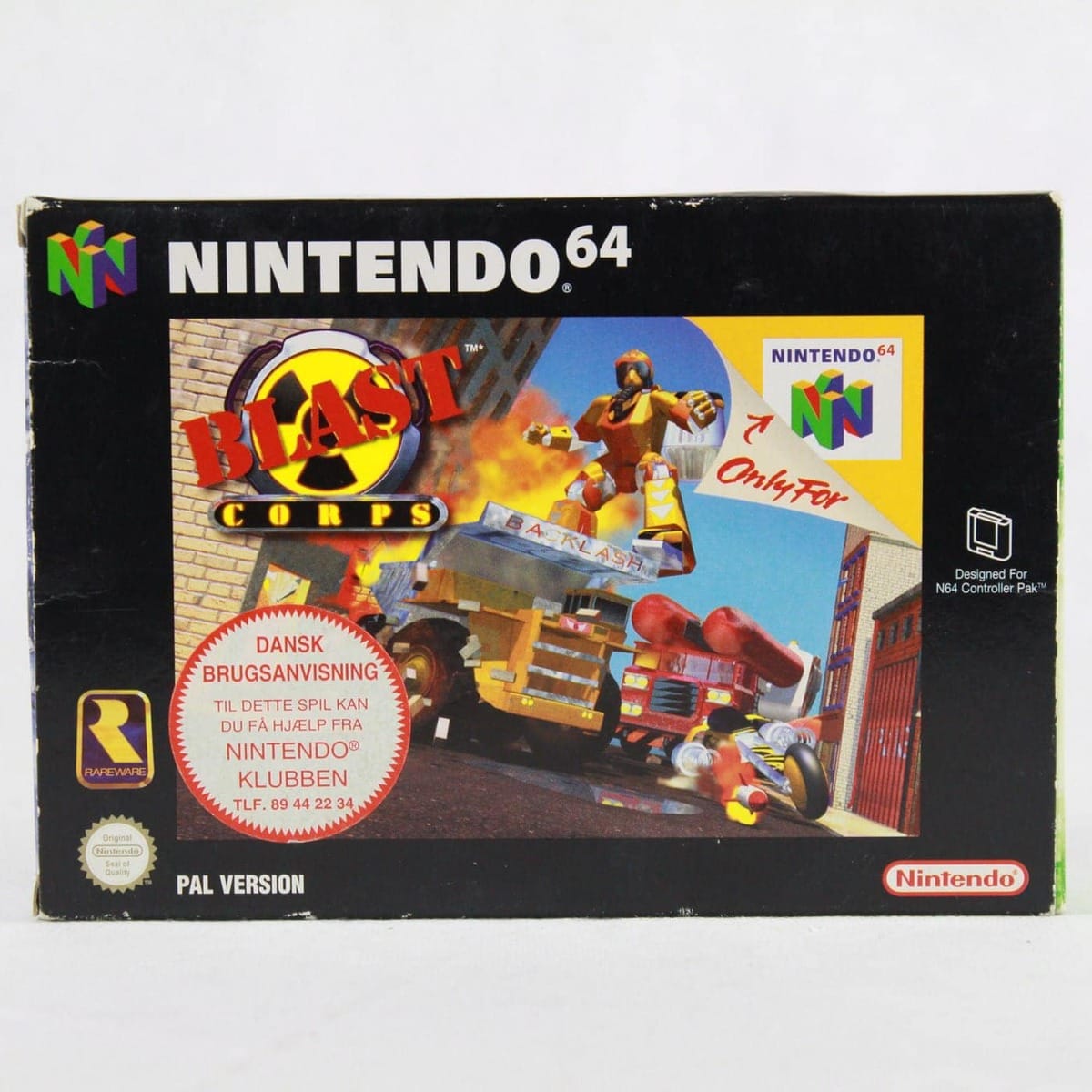 Blast Corps (Nintendo 64 - Boxed) - WTS Retro