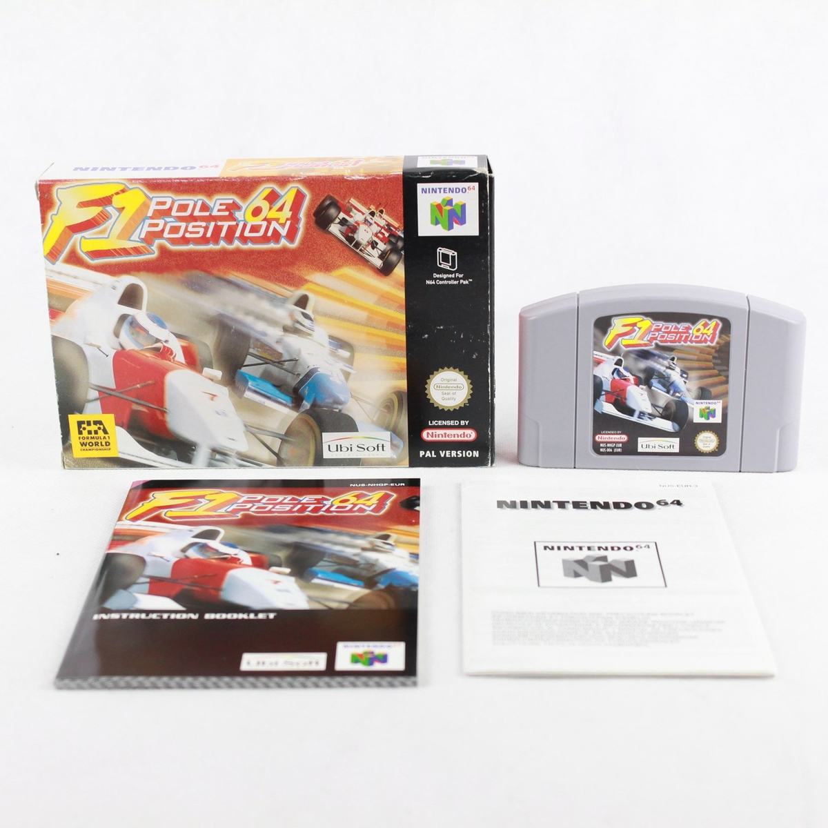 F1 Pole Position 64 (Nintendo 64 - Boxed) - WTS Retro